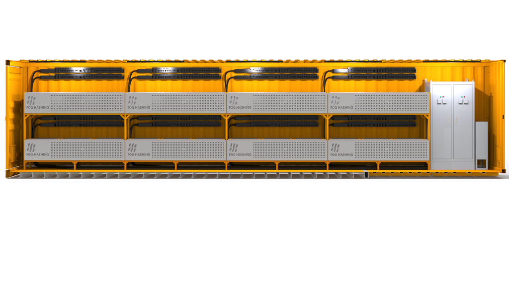 Fog Hashing Mc40 Immersion Cooling Container Coin Mining Central